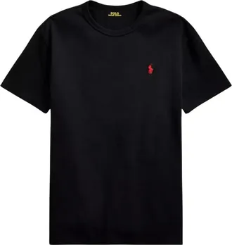 Ralph Lauren Homme, Tops, Noir, Taille: S T-shirt Coupe Standard