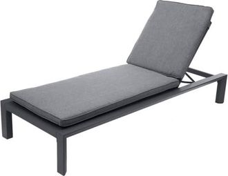Hesperide Lit Piscine Évasion Anthracite et Graphite