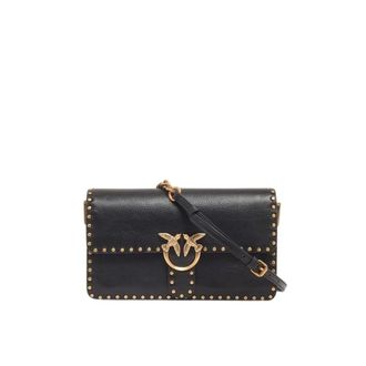 Pinko Pinko - Love One Classic New Buckle - Femme - Sacs - Noir - Taille: ONE Size