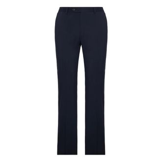 Boggi Milano Homme, Pantalons, Bleu, Taille: 5XL Wool B Aria Pantalons