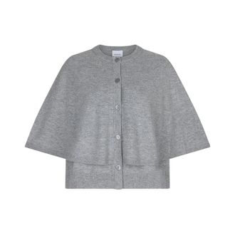 Dante6 Camyl Gestrickter Umhang - - Jackets - Damen - Grau - XS