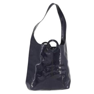 Celine Sac bandouli&egrave;re vintage doccasion - Femme - Pre-owned - Bleu - Taille: ONE Size