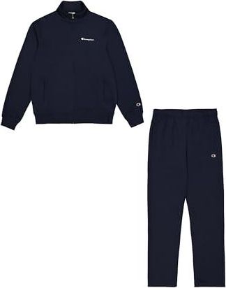 Champion Legacy-Icons Sweatsuit Small Logo Survêtement, Bleu (BS501), XL Homme