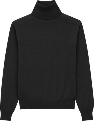 Saint Laurent Herren, Strickwaren, Schwarzk, MGr&ouml;&szlig;e