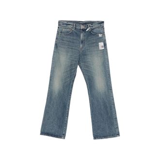 Miharayasuhiro Faded Patchwork Jeans