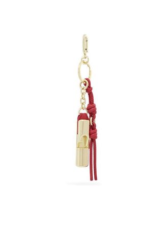 Furla Schl&uuml;sselanh&auml;nger Iride Keyring WR00883 AME000 CN GDR00 Dunkelrot