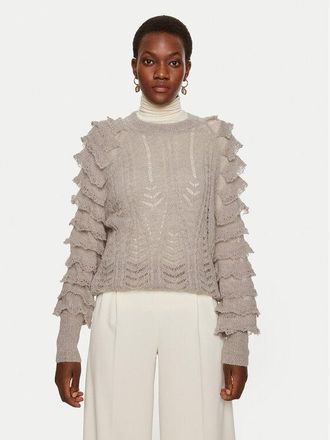 Twin-Set Pullover 242TP3101 Grau Loose Fit