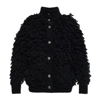Moncler Apres-Ski Cardigan - - Knitwear - Damen - Schwarzk - XS