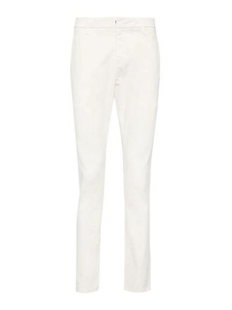 Dondup Pantalons D&eacute;contract&eacute;s - Blanc