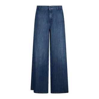 Liu Jo Ua6108 D0315 Wide Leg Jeans - - Jeans - Damen - Blau - W31