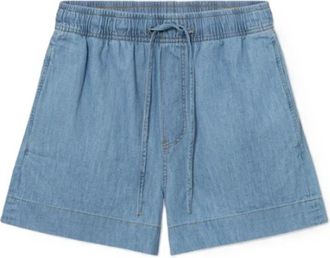 SoSUE Femme, Shorts, Bleu, Taille: 42 FR Jeansbermuda