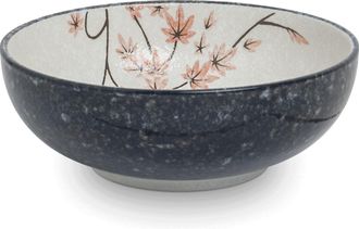 Generic Luxus - Schale - Akerblatt - Edo Japan - &Oslash;20 cm | H7 cm - Keramikschalen - Gro&szlig;e Sch&uuml;ssel - Obstschale - Servierschale - Gro&szlig;e Salatsch&uuml;ssel - Gro&szlig;e S