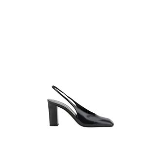 Prada Lederpumps mit Eckiger Spitze - - Shoes - Damen - Schwarzk - 37 1/2 EU