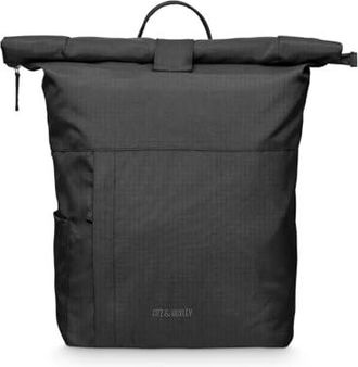 Fitz & Huxley Sac &agrave; dos Rolltop 30L - Ocean Rolltop Big - Backpack femme et homme unisexe avec compartiment pour ordinateur portable - en plastique marin recycl&eacute; (v