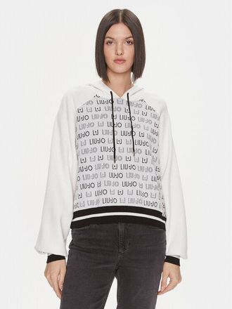 Liu Jo Pullover TF3209 MA63L Wei&szlig; Regular Fit