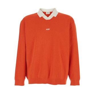 Autry Herren, Oberteile, Orange, MGr&ouml;&szlig;e