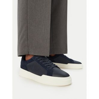 Calvin Klein Sneakers Calvin Klein Chunky Cupsole Laceup Cv Mix HM0HM02238 Dunkelblau
