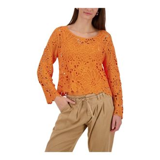 Monari Damen, Strickwaren, Orange, XLGr&ouml;&szlig;e