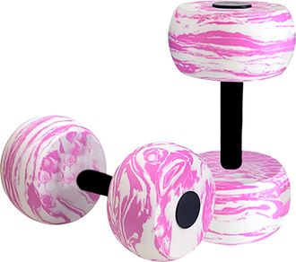 Generic Pool Exercise Water Weights, 2 Pieces Pool Hanteln, EVA Foam, Strength Training Equipment for Swimming, Freizeit, Travel, Spa, Club Classes, and Divin