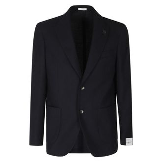 Breras Milano Breras - Veste en laine Reda Flexo - Homme - Vestes - Bleu - Taille: S