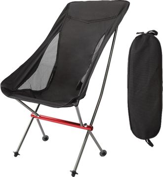 Generic Klappst&uuml;hle F&uuml;r Drau&szlig;en | Tragbarer Und Faltbarer Stuhl Zum Sitzen - Leichter Rasensitz | F&uuml;r Camping, Wandern, Angeln, Picknick, Terrasse, Balkon, Ga