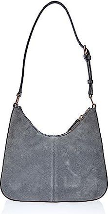 Mandarina Duck Velvet Plisse Hobo, Femme, London Fog