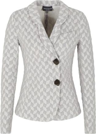 Emporio Armani Femme, Vestes, Multicolore, Taille: 48 FR Blazer Monopetto