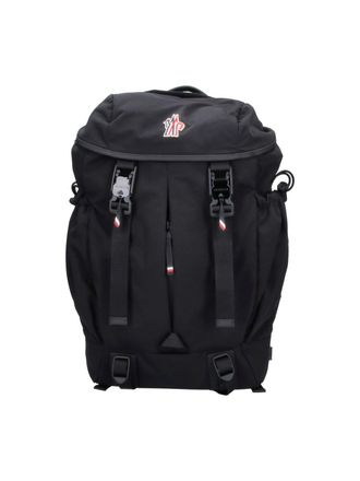 Moncler Backpack With Leather Trim