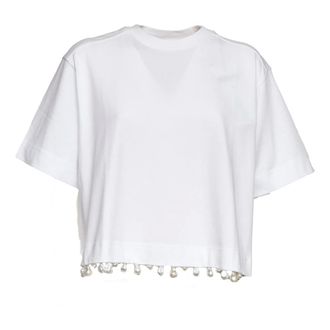 Sportmax Damen, Oberteile, Wei&szlig;, LGr&ouml;&szlig;e
