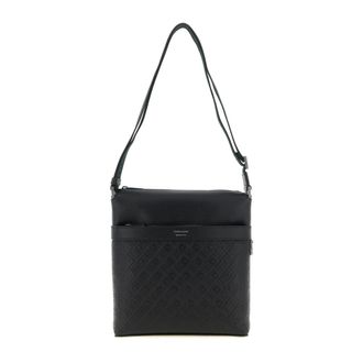 Ferragamo Embossed Logo Umh&auml;ngetasche - - Bags - Herren - Schwarzk - ONE SIZE