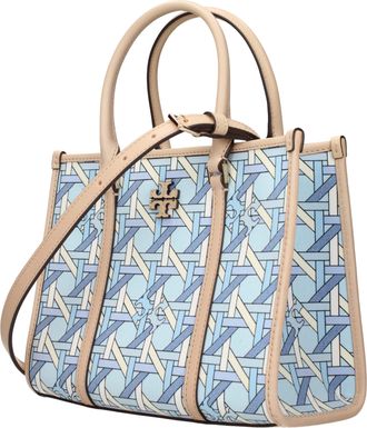 Tory Burch Fabric Tote Bag - Blue