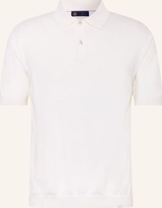 Paul & Shark Paul & Shark Strick-Poloshirt Mit Seide weiss