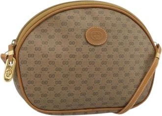 Gucci Sac bandouli&egrave;re vintage doccasion - Femme - Pre-owned - Beige - Taille: ONE Size