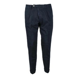 Michael Coal Baumwoll Elastan Hose - - Trousers - Herren - Blau - W29