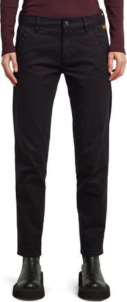 G-Star G-Star Raw Damen Kate Boyfriend Chino Pants, Schwarz (Dk Black Gd D25257-c106-b564), 31W / 32L EU