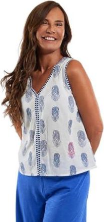 Armor Lux Top sans Manche Ange Plumes Cachemire S