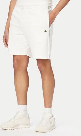 Lacoste Sportshorts GH0886 Wei&szlig; Regular Fit