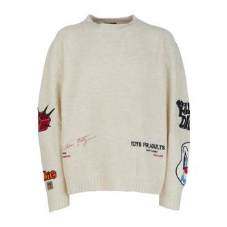GCDS Gcds, Herren, Strickwaren, Wei&szlig;, 2XLGr&ouml;&szlig;e