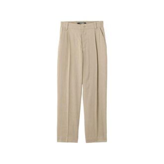 Jacquemus Croisi&egrave;re Bundfaltenhose - - Trousers - Herren - Beige - S