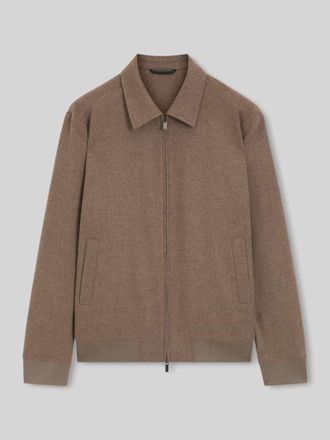 HUGO BOSS Slim Fit Bomberjacke mit Schurwoll-Anteil Modell P-Hanry-BMB-WG-264