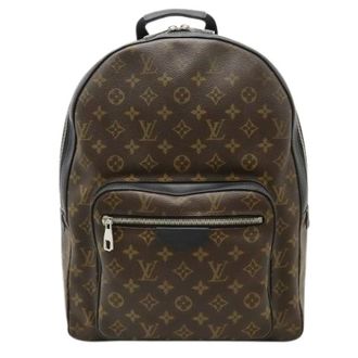 Louis Vuitton Sac &agrave; dos Pre-owned Josh Monogram Macassar - Homme - Pre-owned - Brun - Taille: ONE Size