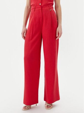 Lola Casademunt Palazzohose LS2514010 Rot Wide Leg