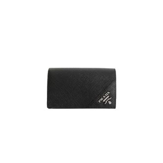 Prada Saffiano Leather Business Card Holder