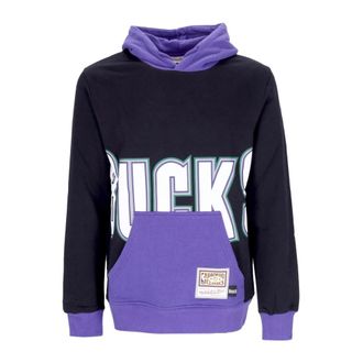 Mitchell & Ness NBA Big Face Hoodie 5.0 - - Sweatshirts & Hoodies - Herren - Mehrfarbig - S