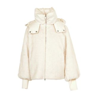 Add Daunen-Cape - - Jackets - Damen - Beige - S