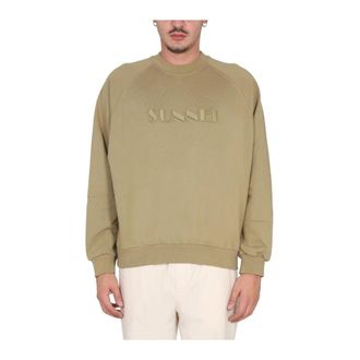 Sunnei Oversized Logo Sweatshirt - - Sweatshirts & Hoodies - Herren - Beige - XL