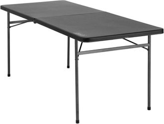 COLEMAN Camp Tisch Gro&szlig; Schwarz Faltbar 6 Personen