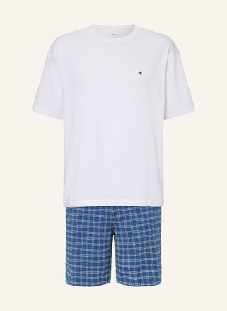 Tommy Hilfiger Shorty-Schlafanzug blau