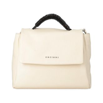 Orciani Sac Jungle en cuir couleur beurre