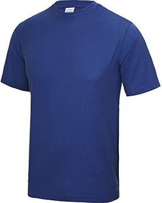 Just Cool T-Shirt Performance uni - Homme (S) (Bleu Roi)